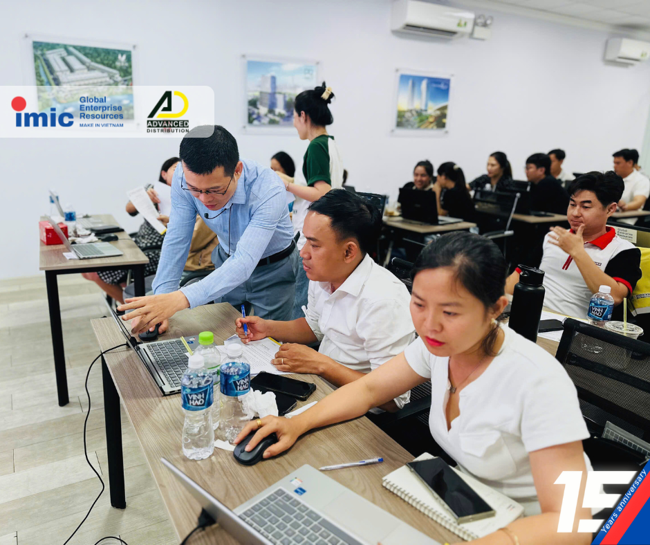 IMIC tổ chức đào tạo Excel nâng cao cho ADVANCED DISTRIBUTION CO., LTD ...
