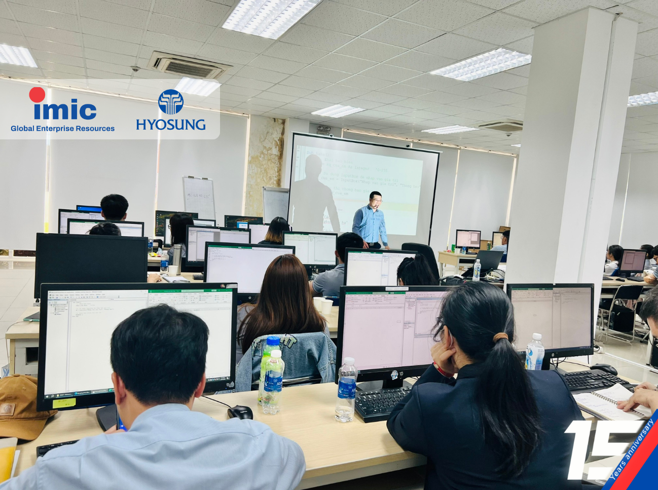IMIC tổ chức đào tạo VBA Excel cho cán bộ nhân viên Hyosung Việt Nam