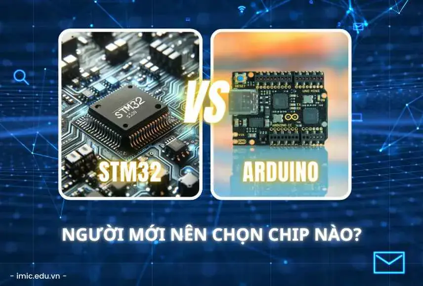 Học lập trình nhúng nên chọn Arduino hay STM32?